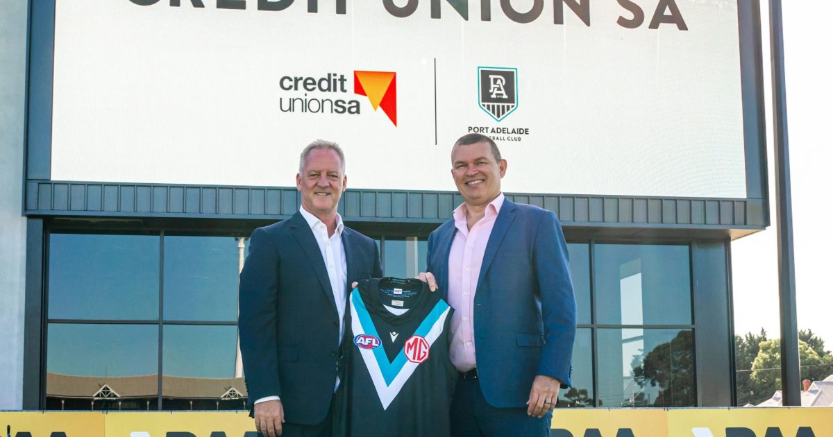 Credit Union SA | Partnering with Port Adelaide Football Club